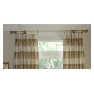 Acrylic Drapery Rods - Transitional - Living Room - New York - by ...