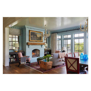 Ada Estate - Traditional - Living Room - Grand Rapids - by White Birch ...