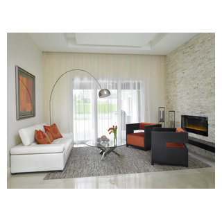 Adams - Contemporary - Living Room - Miami - by Causa Design Group | Houzz