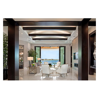 Adelaide Model Home - Contemporary - Living Room - Orlando - by ...