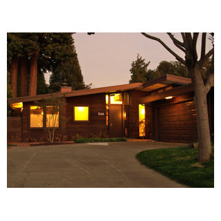 Alameda Mid-Century Modern Exterior - Modern - Living Room - San ...