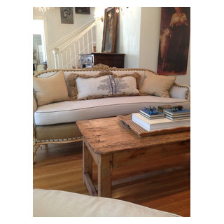 Alamo Reading Room - Shabby-chic Style - Living Room - San Francisco ...