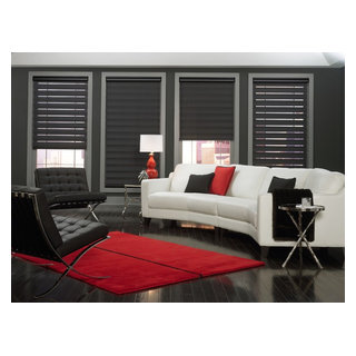 Allure Transitional Shades - Contemporary - Living Room - Miami - by ...