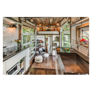 Alpha Tiny House - Industrial - Living Room - Nashville - by New ...