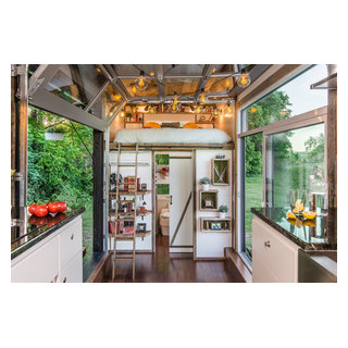 Alpha Tiny House - Industrial - Living Room - Nashville - by New ...