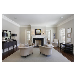 American Colonial - Living Room - Chicago - by Highgate Builders | Houzz