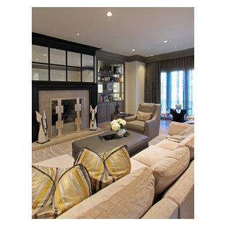 Angelic Living Room - Transitional - Living Room - Houston - by Design ...
