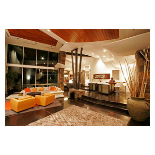 Arizona Modern Villa Design - Modern - Living Room - Phoenix - by ...