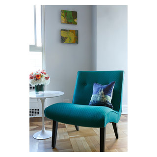 Art Deco Contemporary - Modern - Living Room - New York - by Julie ...