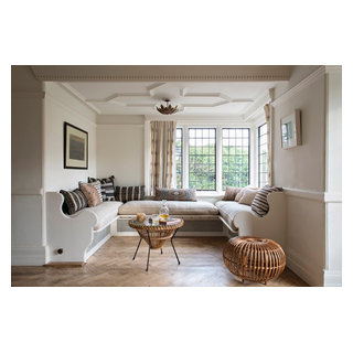 Arts and Crafts country house - Transitional - Living Room - Berkshire ...