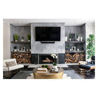 Aussie Pool House - Transitional - Living Room - Nashville - by Bear ...