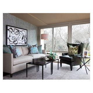 Austin Cater Home - Transitional - Living Room - Austin - by LOFThome ...