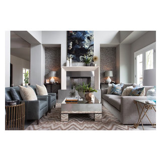 Austin Cater Home - Transitional - Living Room - Austin - by LOFThome ...