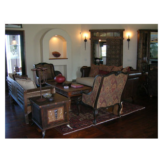 Austin/Lake Travis - Southwestern - Living Room - Austin - by User | Houzz