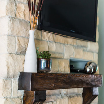 Austin Stone Fireplace - Photos & Ideas | Houzz