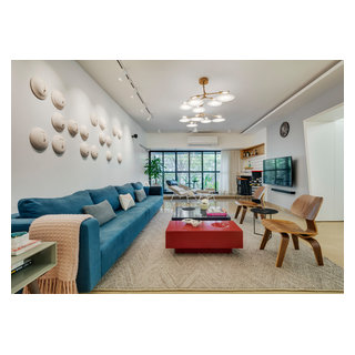AVN HOUSE - Scandinavian - Living Room - Mumbai - by AVN Interiors | Houzz