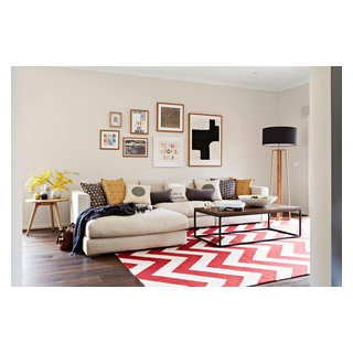 Balwyn, Orbit Display Home - Contemporary - Living Room - Melbourne ...