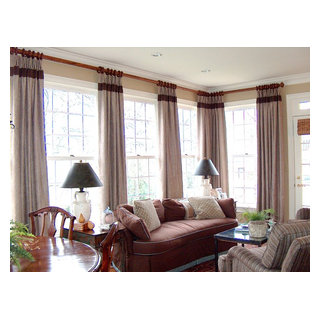 Banded Panels in Sunroom - Traditional - Living Room - Charlotte - by ...