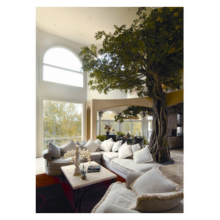 Banyan Tree - Contemporary - Living Room - San Diego - by NatureMaker ...