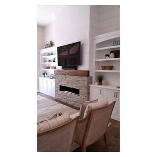 BARRIE New Build | Lakeshore Designs - Beach Style - Living Room ...
