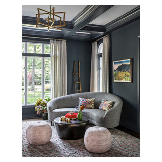 Basking Ridge Living Room - Eclectic - Living Room - New York - by ...