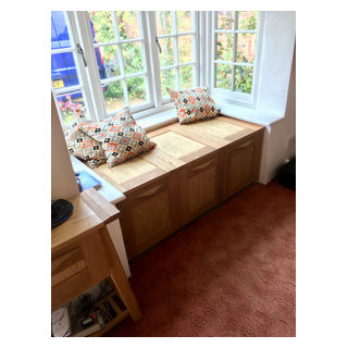 Bay window storage - Scandinavian - Living Room - Oxfordshire - by ...