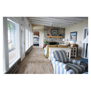 Bayside Summer Cottage - Beach Style - Living Room - Other - by ...