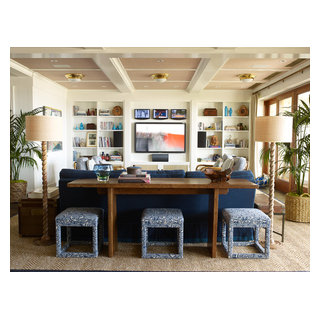 Beach Classic - Beach Style - Living Room - Los Angeles - by Tim Clarke ...