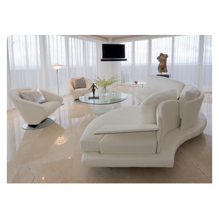 BEACH CLUB - Contemporary - Living Room - Miami - by Mendez Vela | Houzz