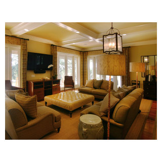 Beaufort Home - Contemporary - Living Room - Charleston - by Allen ...