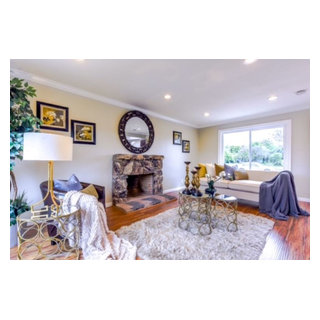 Before TLC & After TLC (San Jose Edition) - Contemporary - Living Room ...