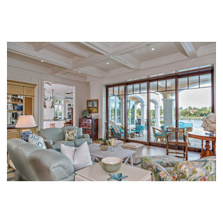 Bermuda Classical - Tropical - Living Room - Miami - by Village ...