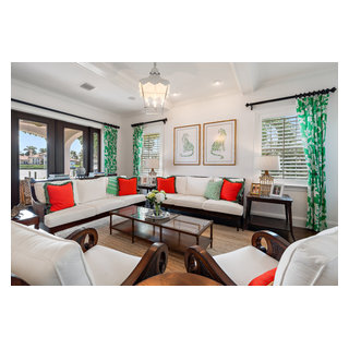 Bermuda Riverfront - Transitional - Living Room - Miami - by Joy R ...