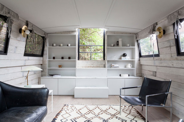 My Houzz: Small-Space Living on a Barge Awash With Smart Ideas