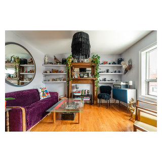Bespoke Interior Design: Small Downtown Apartment - Eclectic - Living ...