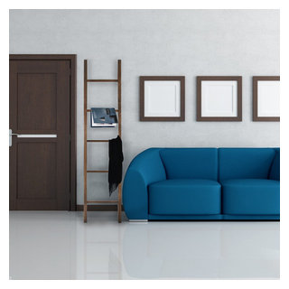 Best Modern Wooden Rack for Magazineswood ladder - Modern - Living Room ...