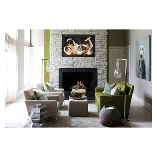 Beyond Mid-Century by Heather Garrett Design - Contemporary - Living ...