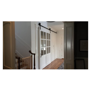 Big Barn Door - Traditional - Living Room - Los Angeles - by Voorhees ...