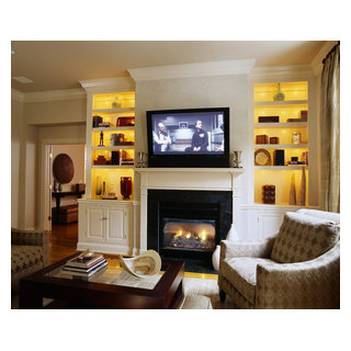 Big Screen - Traditional - Living Room - San Francisco | Houzz
