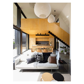 Binary House - Modern - Living Room - Sydney - by Christopher Polly ...