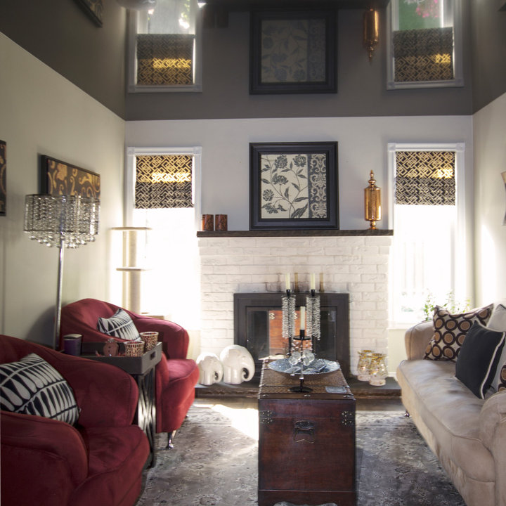 White Lacquer Stretch Ceiling - Photos & Ideas | Houzz