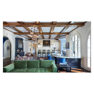 Blended Blue - Eclectic - Living Room - Minneapolis - by Twist Interior ...