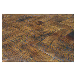 Block Parquet floors - Traditional - Living Room - Other - by The ...