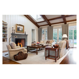 Bluestone Manor House - Traditional - Living Room - Los Angeles - by ...