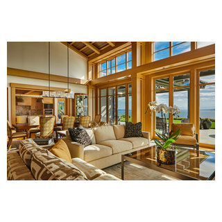 Bluff Overlook - Transitional - Living Room - Seattle - by AOME ...