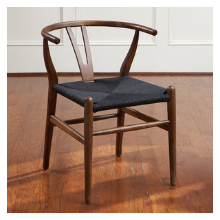 Bombay Wood Chair - Modern - Living Room - Los Angeles - by GDFStudio ...