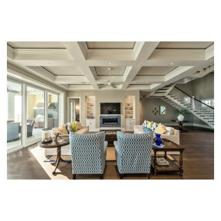 Bonita Springs Beach House - Transitional - Living Room - Miami - by ...