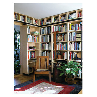 bookmobile - Modern - Living Room - DC Metro - by Gardner Architects ...