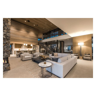 Boulderback Project - Contemporary - Living Room - Las Vegas - by ...