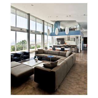 Box Canyon - Contemporary - Living Room - Los Angeles - by Chu–Gooding ...